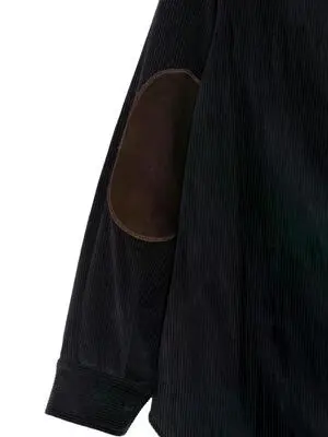 SEMICOUTURE Corduroy Elbow-patch Shirt