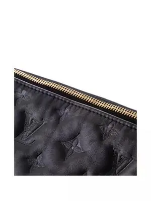 LOUIS VUITTON Coussin Bag Monogram Embossed Lambskin Mm Crossbody Bag
