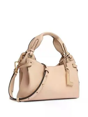 LANCEL Swann Grained Leather Tote Bag