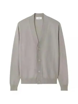 LARDINI Button-up Cardigan - Grey