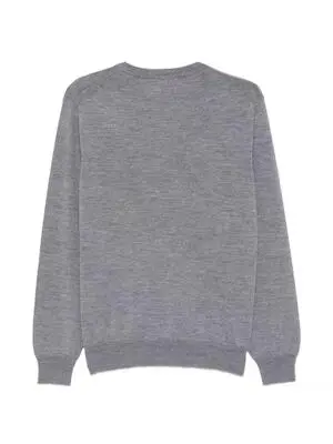 CENERE GB Crew-neck Ribbed-trim Sweater