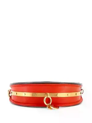 Chloé Nile Leather Mini Crossbody Bag - Orange