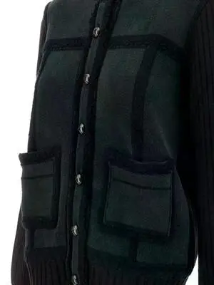 BARRIE Colour-block Cardigan