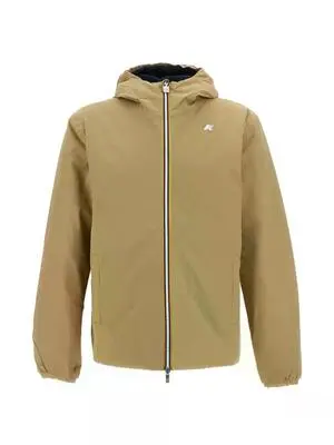K-WAY Jack Hooded Zip-up Jacket - Neutrals