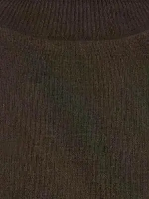 SOLOCASCMIR Roll-neck Cashmere Sweater - Brown