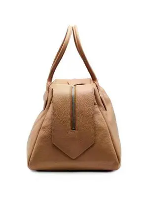 MINOBOSSI Abigail Grained Leather Tote Bag