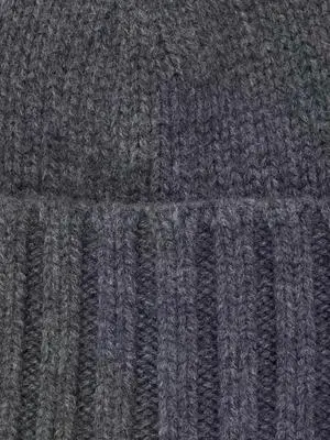 KANGRA Ribbed-knit Beanie Hat - Grey