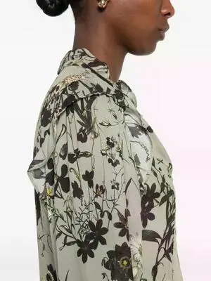 Marc O'polo Floral-print Ruffled Mini Dress