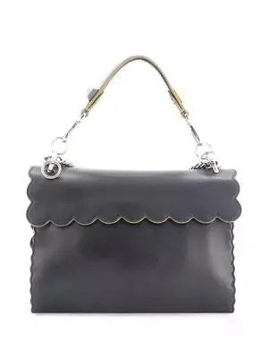 Fendi Kan I Bag Leather Medium Shoulder Bag