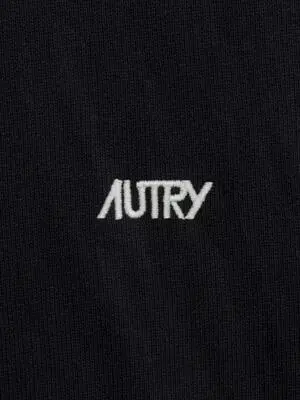AUTRY Logo-embroidered Sweatshirt - Black