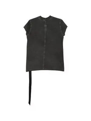 Rick Owens Crew Neck Strap-detail T-shirt - Black