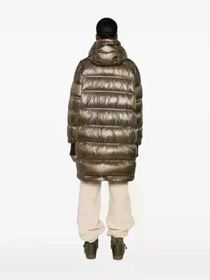 Moncler Quilted Hooded Coat