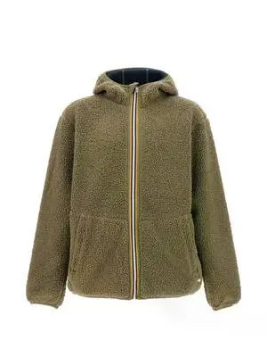K-WAY Jack Reversible Hooded Jacket - Green