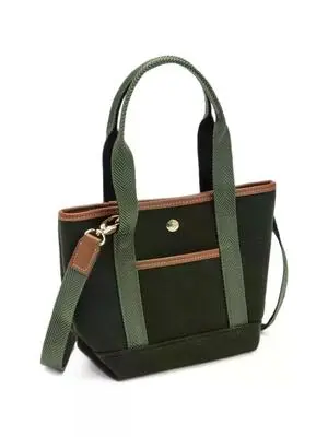 Rue De Verneuil Small Club Leather-trim Tote Bag