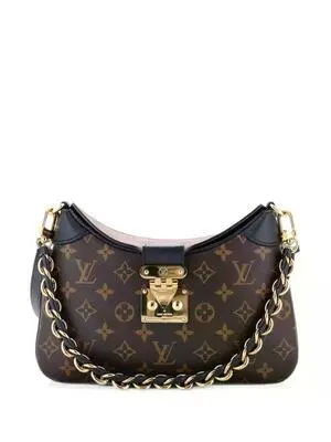 LOUIS VUITTON Twinny Handbag Monogram Canvas And Reverse Monogram Canvas With Leather Shoulder Bag - Brown