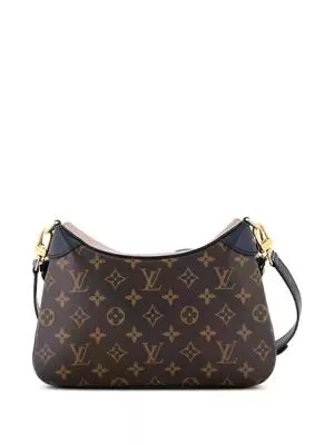 LOUIS VUITTON Twinny Handbag Monogram Canvas And Reverse Monogram Canvas With Leather Shoulder Bag - Brown