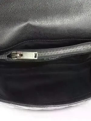 Saint Laurent Classic Monogram College Bag Matelasse Chevron Leather Medium Crossbody Bag