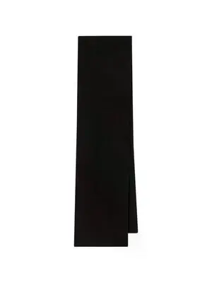LE BONNET Ribbed-knit Scarf - Brown