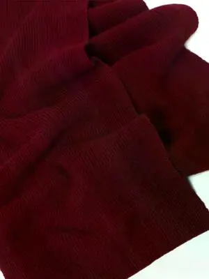LE BONNET Logo-appliqué Ribbed-knit Scarf