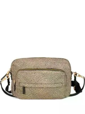 Borbonese Medium B-club Op Shoulder Bag - Neutrals