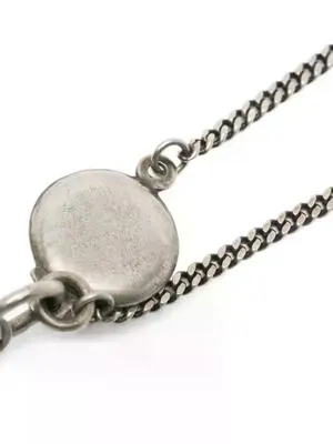 Werkstatt:München Hidden Plate Necklace - Silver