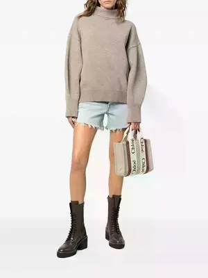 Chloé Small Woody Logo-print Tote Bag