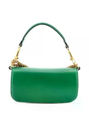 Valentino Garavani Vlogo Loco Flap Leather Small Shoulder Bag