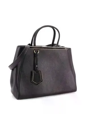 Fendi 2jours Bag Leather Medium Tote Bag