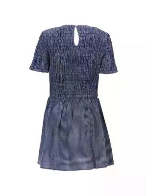 Baum Und Pferdgarten Assandra Gingham Smocked Mini Dress
