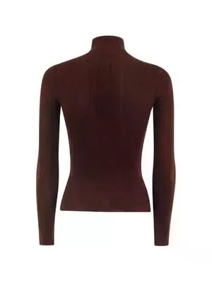 Max Mara Cavallo Ribbed Roll-neck Sweater - Red