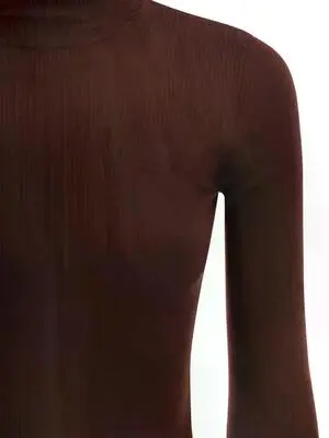 Max Mara Cavallo Ribbed Roll-neck Sweater