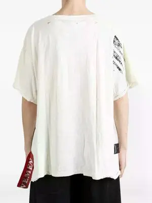 SAITOS Sex Pistols Patch-detail T-shirt