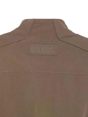 Rains Logo-patch Zip-up Jacket