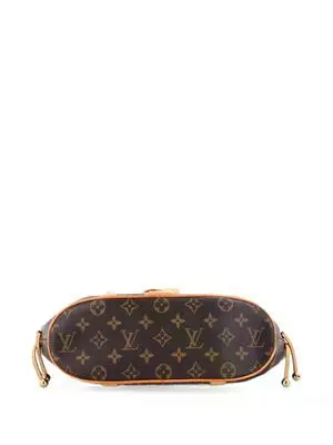 LOUIS VUITTON Theda Handbag Monogram Canvas Gm Satchel - Brown