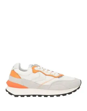 VOILE BLANCHE Sneakers Size Leather, Textile Fibers