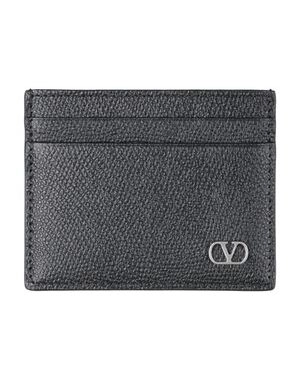 Valentino Garavani Cardholder Leather - Black