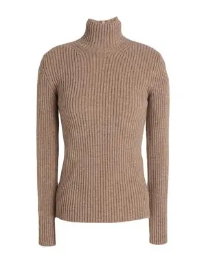 Max Mara Turtleneck Size Wool, Cashmere, Polyamide, Elastane - Grey