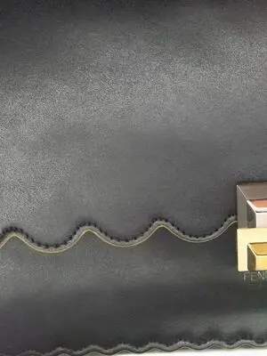 Fendi Kan I Bag Leather Medium Shoulder Bag
