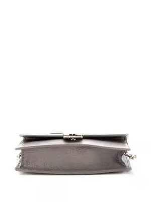 Gucci Interlocking Wallet On Chain Leather Crossbody Bag