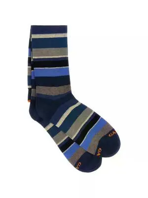 GALLO Striped Socks - Blue