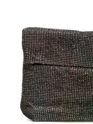 TWENTY FOURHAITCH Varadero Crystal-embellished Clutch Bag