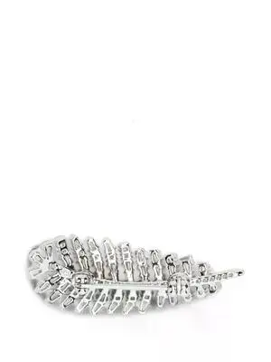SWAROVSKI Vienna Cubic-zirconia Feather Brooch
