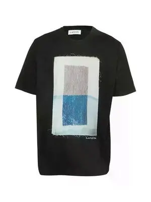LANVIN Archives Print Patch T-shirt