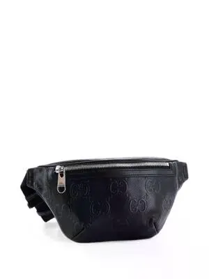 Gucci Gg Embossed Perforated Leather Small Belt Bag