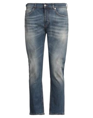 GRIFONI Jeans Size Cotton, Elastane - Blue