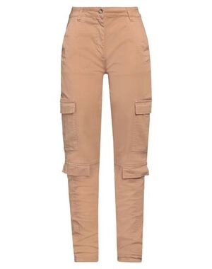 SEMICOUTURE Pants Camel Size Cotton, Elastane - Beige