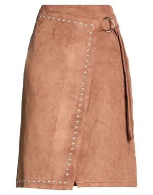 HAVEONE Midi Skirt Size Polyester, Elastane