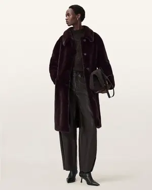 ALLSAINTS Sora Faux Fur Coat