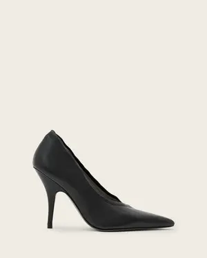 ALLSAINTS Vera Court Stiletto Heels - Black