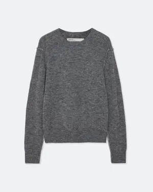 ALLSAINTS Soren Alpaca-blend Crew-neck Sweater - Grey